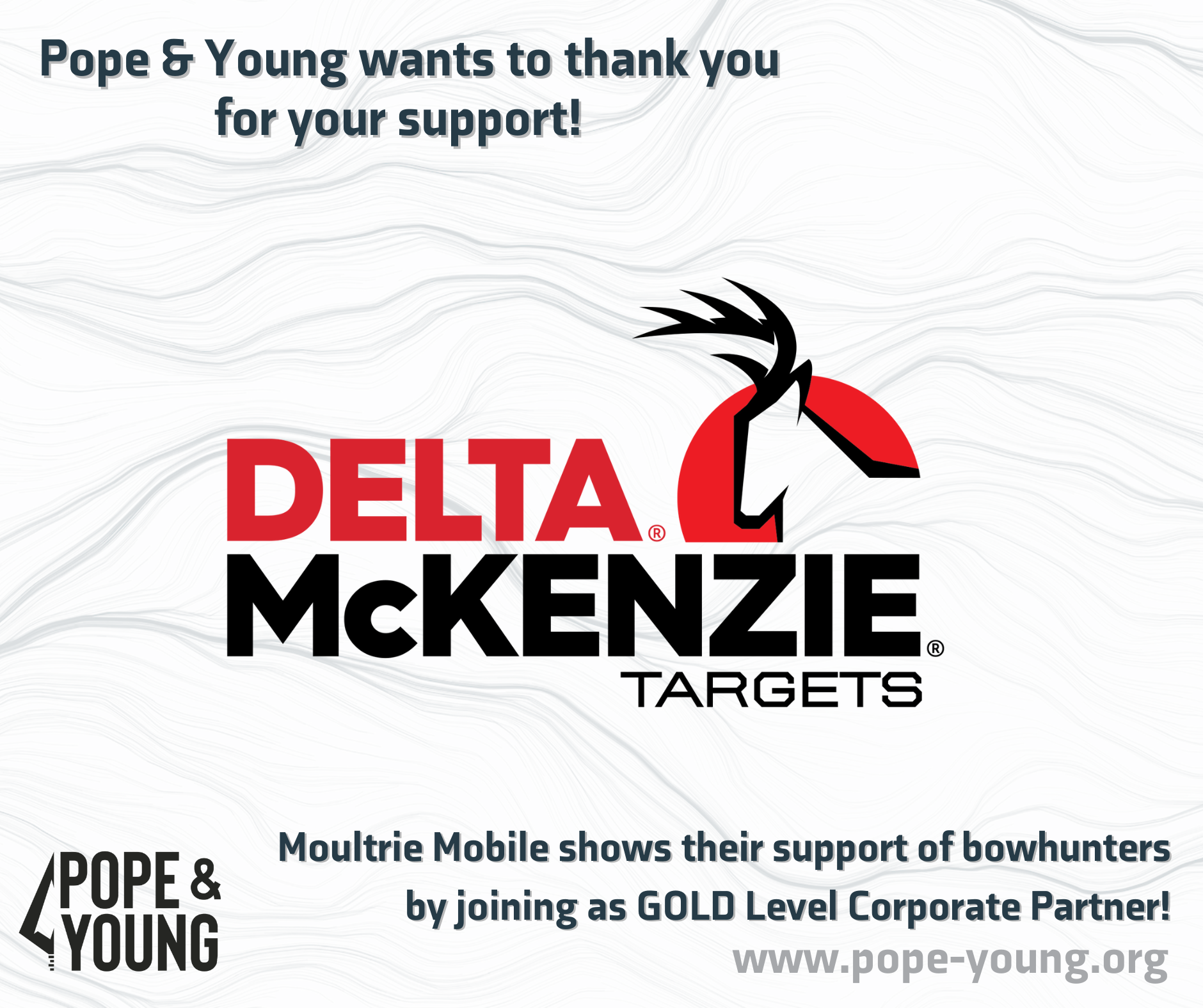 THE DENVER TENT COMPANY JOINS POPE AND YOUNG